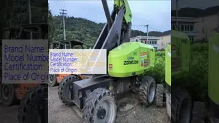 Used ZOOMLION ZT20J 20m Boom Lift Reliable Access Solution