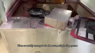 Automatic Tire Spray Painting Machine Efficiency Solution