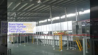 High Efficiency E Coating Line For Metal Parts