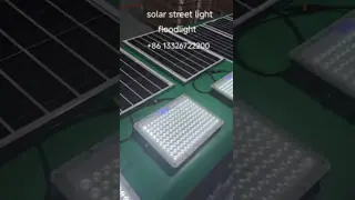 The floodlights are completed and ready for shipment