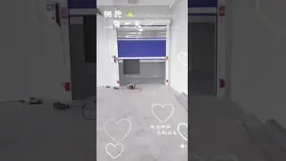 Industrial High Speed Door Test | Fast Opening & Smooth Operation