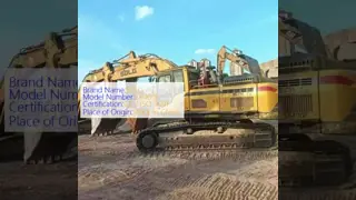 Used SDLG E6400F 40 Ton Excavator Powerful Performance