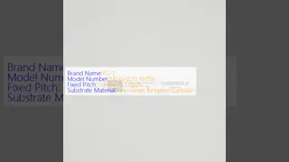 YG  M 6 Tap Precision Threading for Electronics