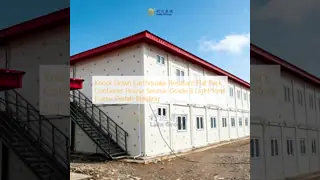 Grade 8 Earthquake Resistant Container House