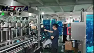 Automatic 10L Bucket Filling Capping and Labeling Machine