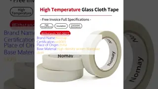 High Temperature Glass Cloth Tape for Industrial Insulation