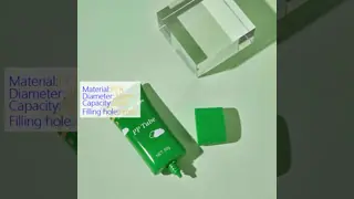 Custom 30ml PCR Cosmetic Tubes Eco Friendly Packaging