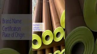 Premium PTFE Fiberglass Tape With Yellow Release Liner
