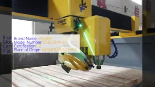 Professional CNC Stone Cutting Machine for Marble and Granite