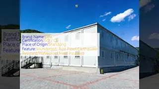 Modern Folding Prefab Container Homes Durable Modular Living