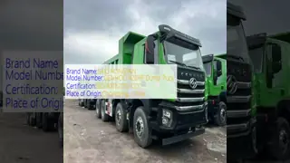 SAIC HONGYAN 428HP 8x4 Dump Truck Heavy Duty Hauling