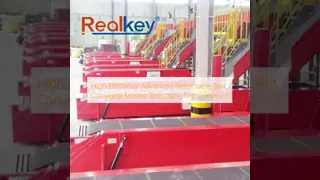Efficient Telescopic Belt Conveyor for Fast Loading