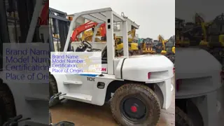 TCM 10 Ton Forklift Save 25 Percent Fuel with ECO Mode