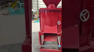 High Efficiency 1-3T/H Animal Manure Organic Fertilizer Semi Wet Material Crusher