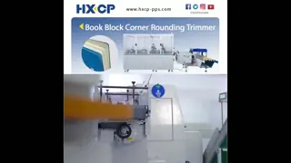 HX60BCR Automatic High Speed Book Block Corner Rounding Trimmer..