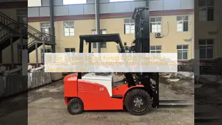 Compact Electric Forklift for Narrow Warehouse Aisles