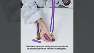 Custom Purple Sublimation Phone Lanyard DIY Guide