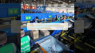 Modular Warehouse Conveyor Belt Custom Solutions
