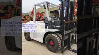TCM 6 Ton Diesel Forklift Low Hour Original Engine