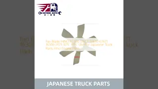 Hino FC500 Fan Blade S1630 62671 Durable Truck Parts