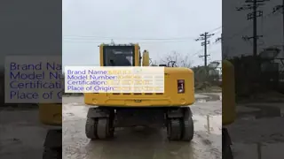 KINHO XH906L 6 Ton Wheeled Excavator Road Ready Performance