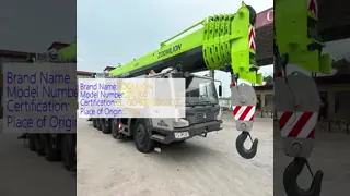 Used ZOOMLION 90 Ton Truck Crane ZTC900 Reliable Lifting
