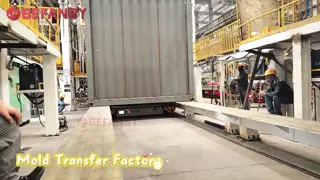 Customized Lift Device Rail Transfer Trolley,Heavy Load 15 Ton Rail Guided Vehicle