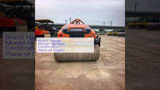 Used HAMM HD35 Roller Compact Powerful Road Construction