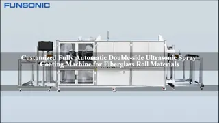 Roll to Roll Ultrasonic Coating Machine Precision Spraying