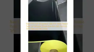 Black Anti Static PTFE Tape High Heat Resistant Solution