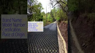 HDPE Geocell Gravel Grid for Road Construction