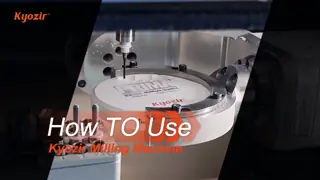 How Dental Zirconia Crowns Are Made | Full CAD CAM Milling Process in Kyozir Lab