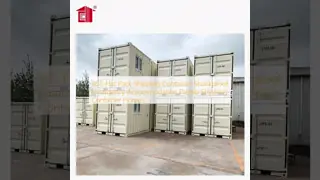 Fast Assembly Flat Pack Container Homes for Emergencies