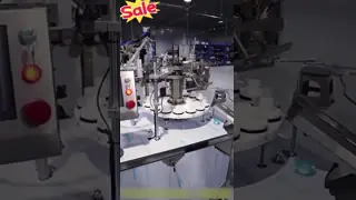 Aluminum Tube Filling and Tail Folding Machine