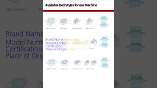LY-HB3000CZ intelligent 2 In 1 Rigid Box Making Machine      Rigid Box Machine/ Packaging Box Making Machine/ Gift Box Making Machine/ Box Making Equipment