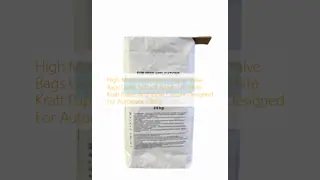 Industrial Kraft Paper Valve Bags for Automated Filling