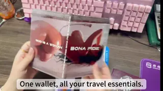 Stylish Travel Wallet Passport Organizer for Stress Free Trips