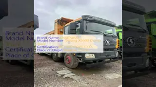 Used SHACMAN X3000 460HP Euro VI Dump Truck 8x4