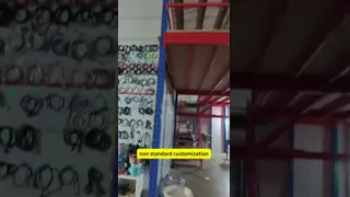 E-commerce Warehouse Mezzanine Rack, Integrated Storage and Sorting Steel Mezzanine Platform