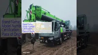Used ZOOMLION 35 Ton Truck Crane ZTC350 Reliable Lifting