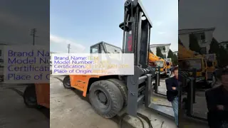 TCM 20 Ton Diesel Forklift FD200 Heavy Duty Container Handler