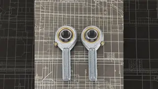 Rod end bearing ball joint POS Series Heavy Duty Metric Male Threaded Rod End For Industrial