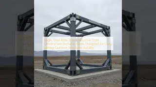 Durable Steel Structure Warehouse Industrial Storage Solution
