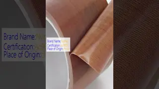 PTFE Fiberglass Tape High Temp Heat Resistant Non Stick
