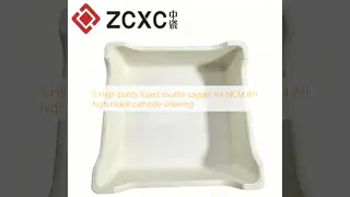 High Purity Fused Mullite Sagger for NCM 811 Sintering