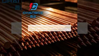 Durable Copper Bonded Earth Rods for Superior Grounding