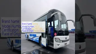 70 Seat Yutong ZK6121 Bus Reliable Used Coach for Sale
