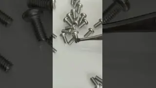 M2.5-0.45×6 Mini Round Head Cross Screw Detail Showcase