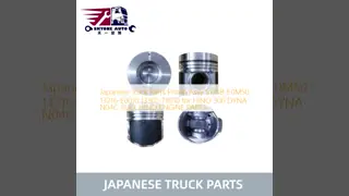 HINO N04C Piston Assy S130B E0M50 Reliable Engine Parts