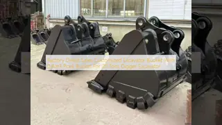 Custom 0.8m3 Rock Bucket for 20 Ton Excavators